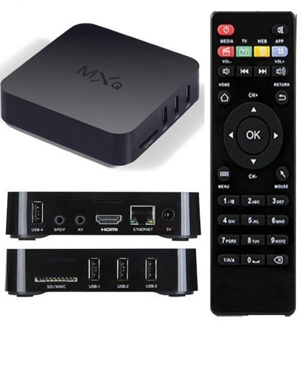 Android Smart Tv Box Mxq 4k Quadcore 1g+8g Price in Pakistan