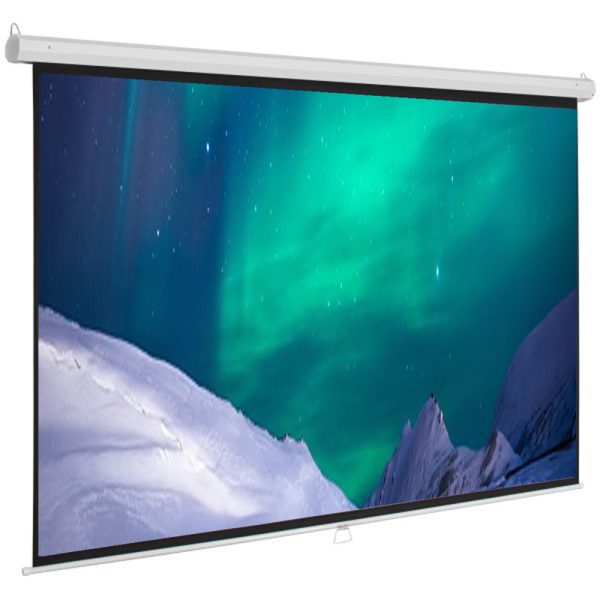 Projector Screen 120 Inch Electric Motorised 6×8 Feet 4:3MW Speed-X ...