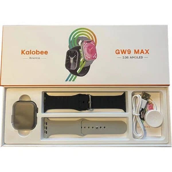 Kalobee GW9 Max Smartwatch: Your Perfect Fitness and Productivity ...